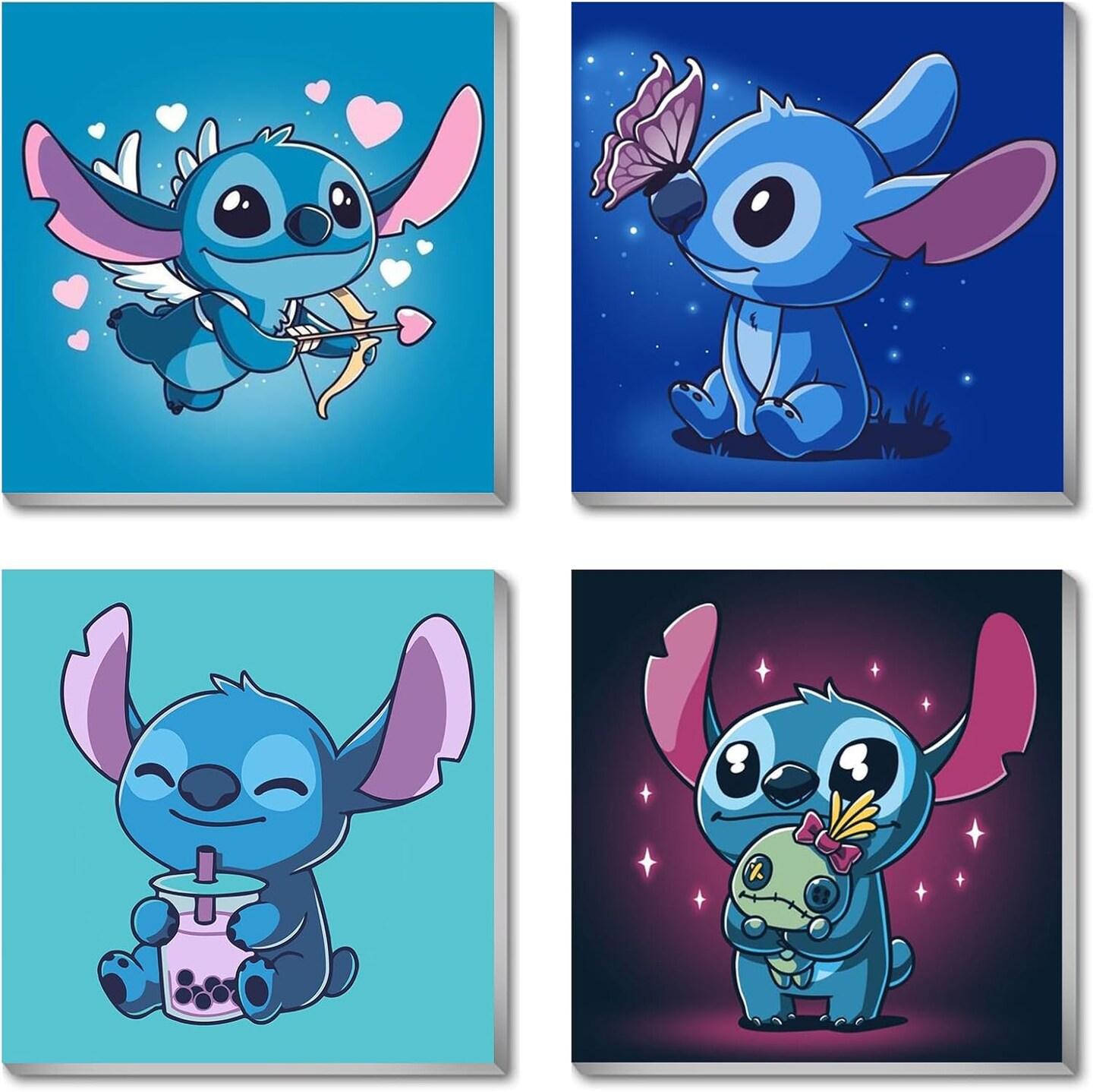 (8x8 Inch) 4 Pack Paint by Numbers Kit for Kids(Style-3) | Michaels