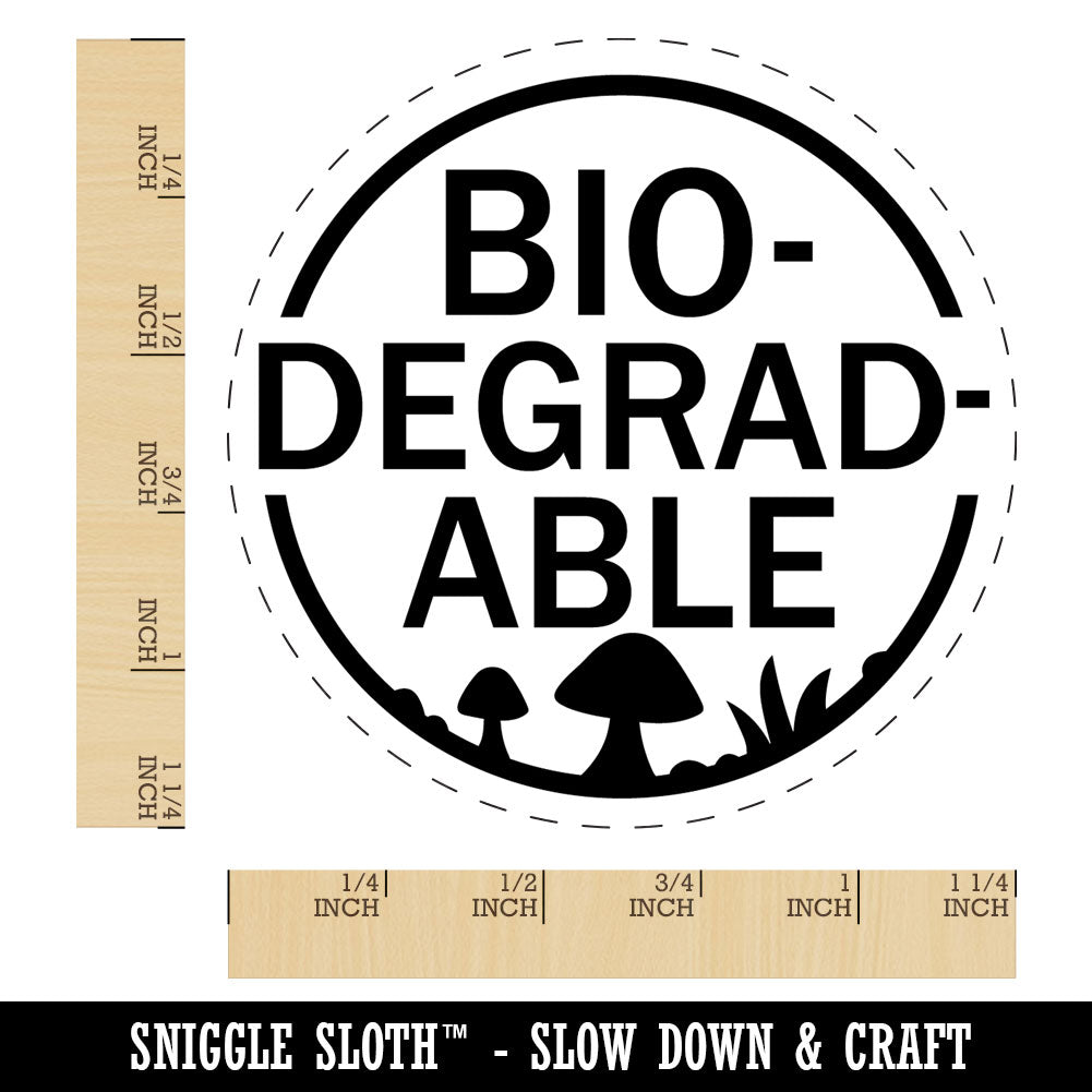 Biodegradable Label Sustainable Compostable Environmentally Friendly ...