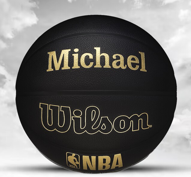 Customized Personalized Wilson Takeoff Indoor Outdoor Basketball | MakerPlace by Michaels