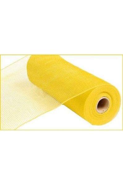 10" Yellow Poly Deco Mesh Ribbon (10 Yards) | Michaels