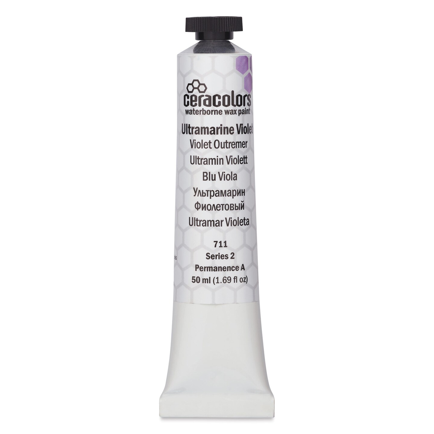 Ceracolors Waterborne Wax Paint - Ultramarine Violet, 50 ml | Michaels