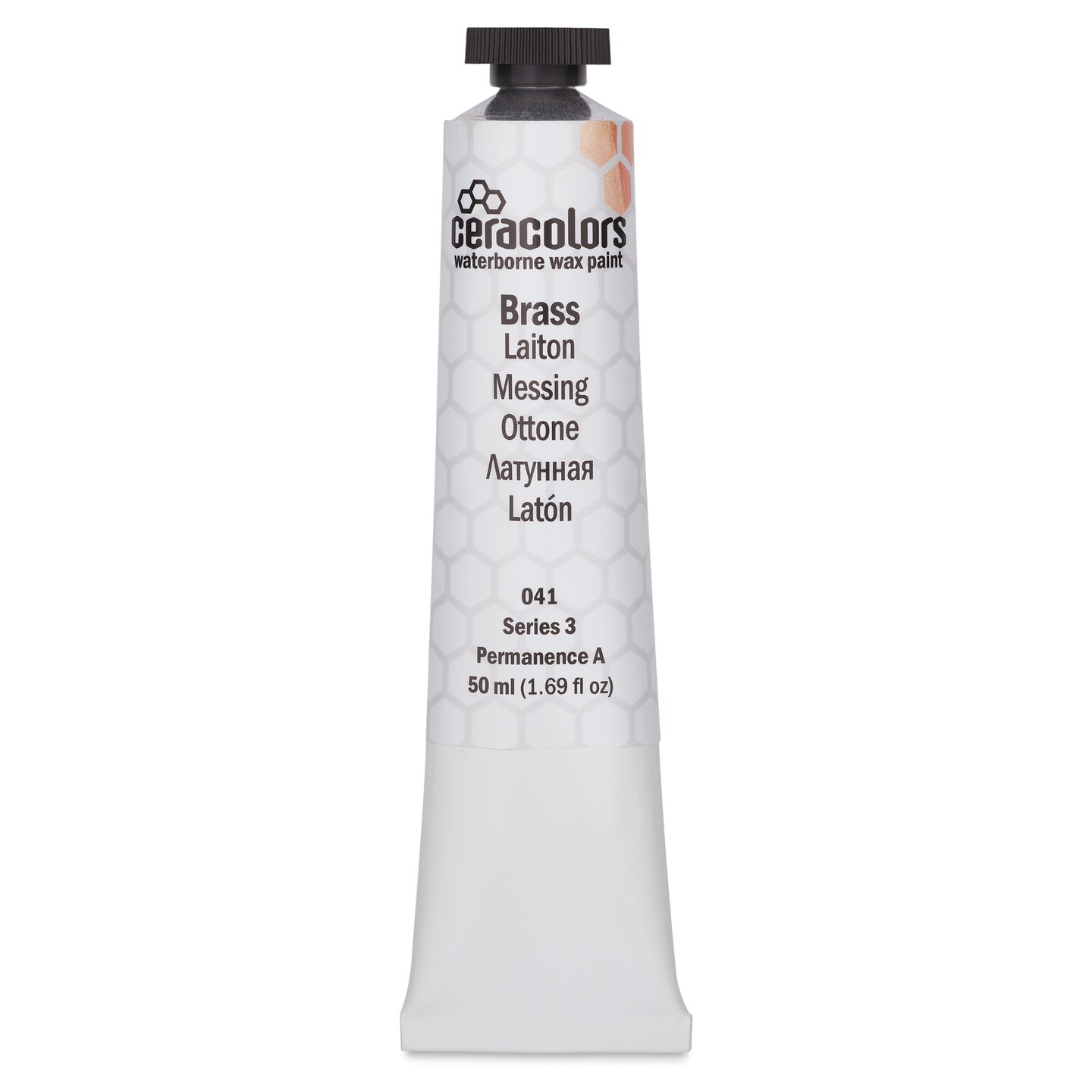 Ceracolors Waterborne Wax Paint - Brass, 50 ml | Michaels