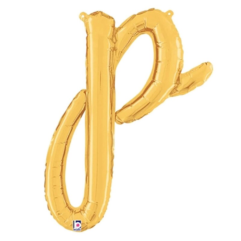 Betallic® 24 inch Script Letters Gold Air Fill Only | Michaels