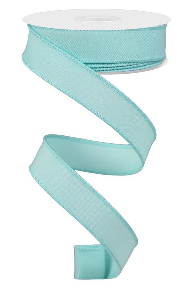 7/8" Diagonal Weave Ribbon: Ice Blue (10 Yard) | Michaels