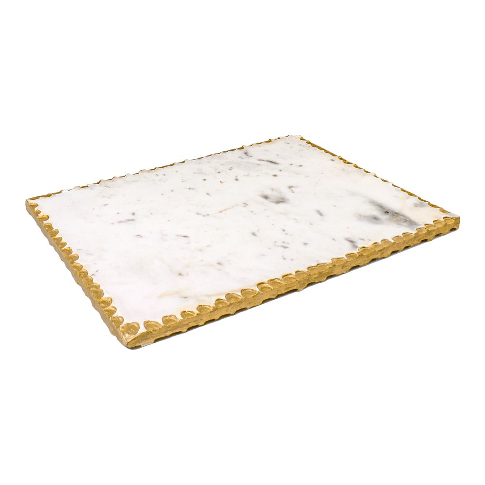 Marble Challah Board with Gold Polish | Michaels