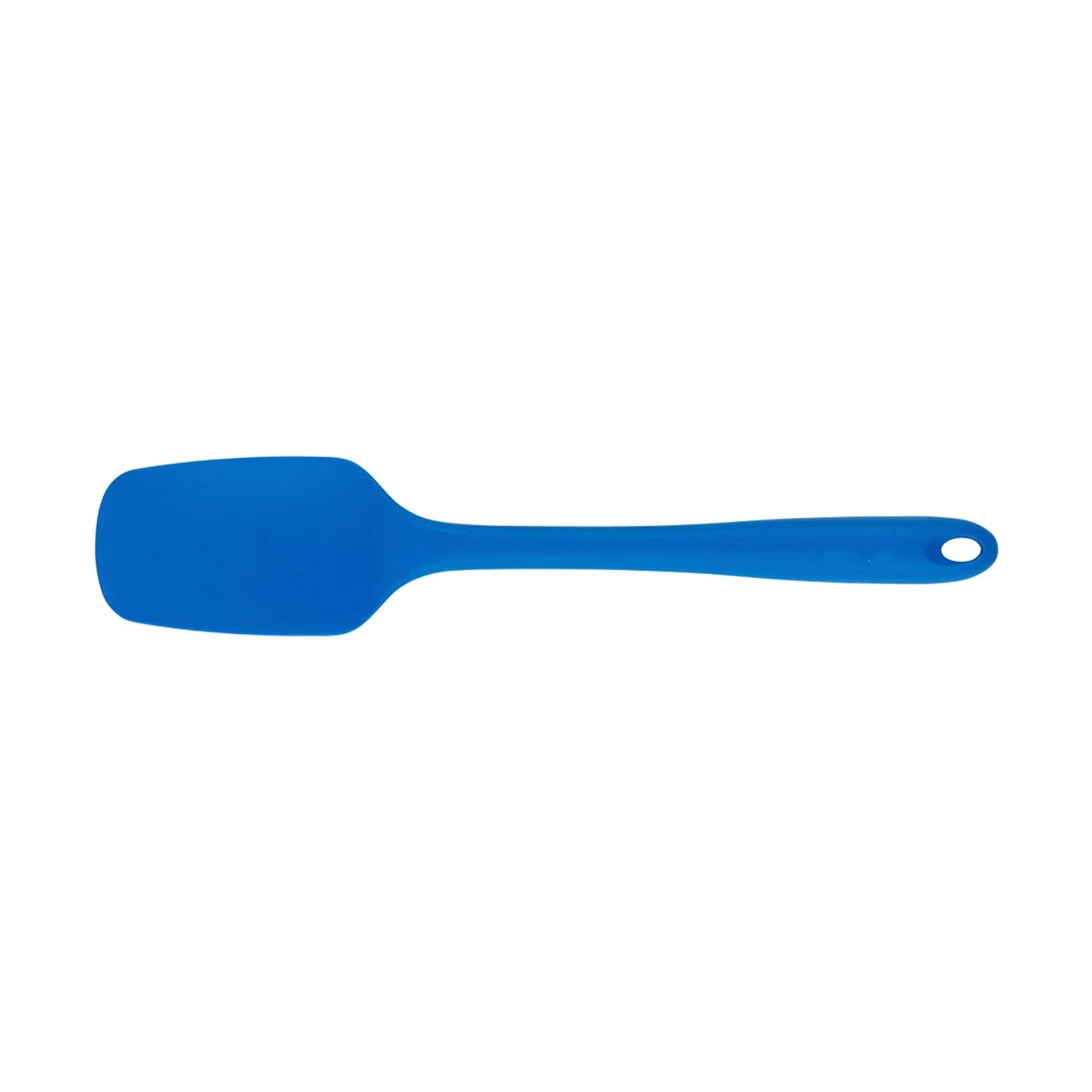 11½" Silicone Scraper Spatula Blue Spoon Shaped | Michaels