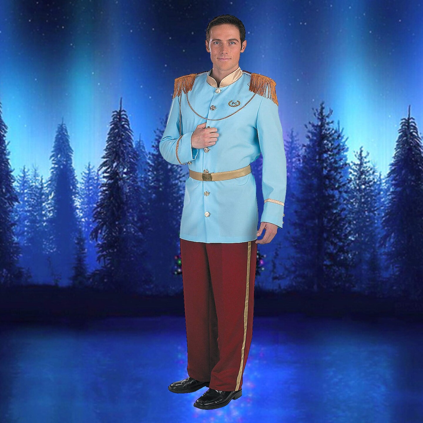 Prince Charming Deluxe Costume for Men with Regal Jacket and Medal ...