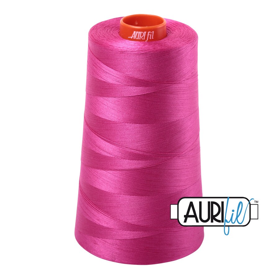 Fuchsia (4020) | 50wt Cone (5900M / 6452Y) | Aurifil Thread | Michaels
