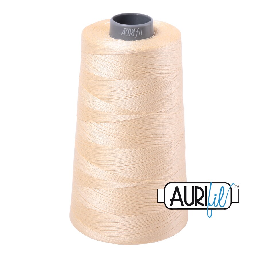 Butter (2123) | 28wt Cone (3300M / 3609Y) | Aurifil Thread | Michaels