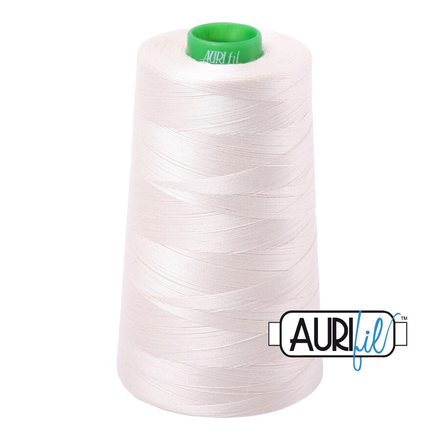 Silver White (2309) | 40wt Cone (4700M / 5140Y) | Aurifil Thread | Michaels