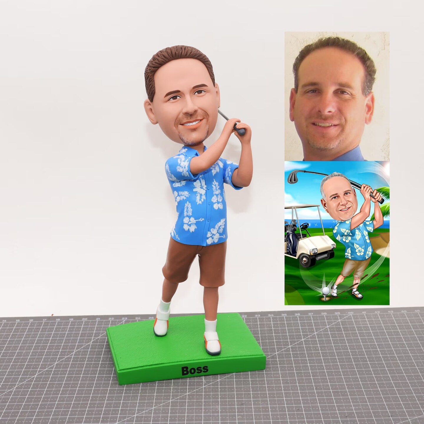Custom Golfer Bobbleheads, Custom Golfer Clay Figurines, Custom Sports ...