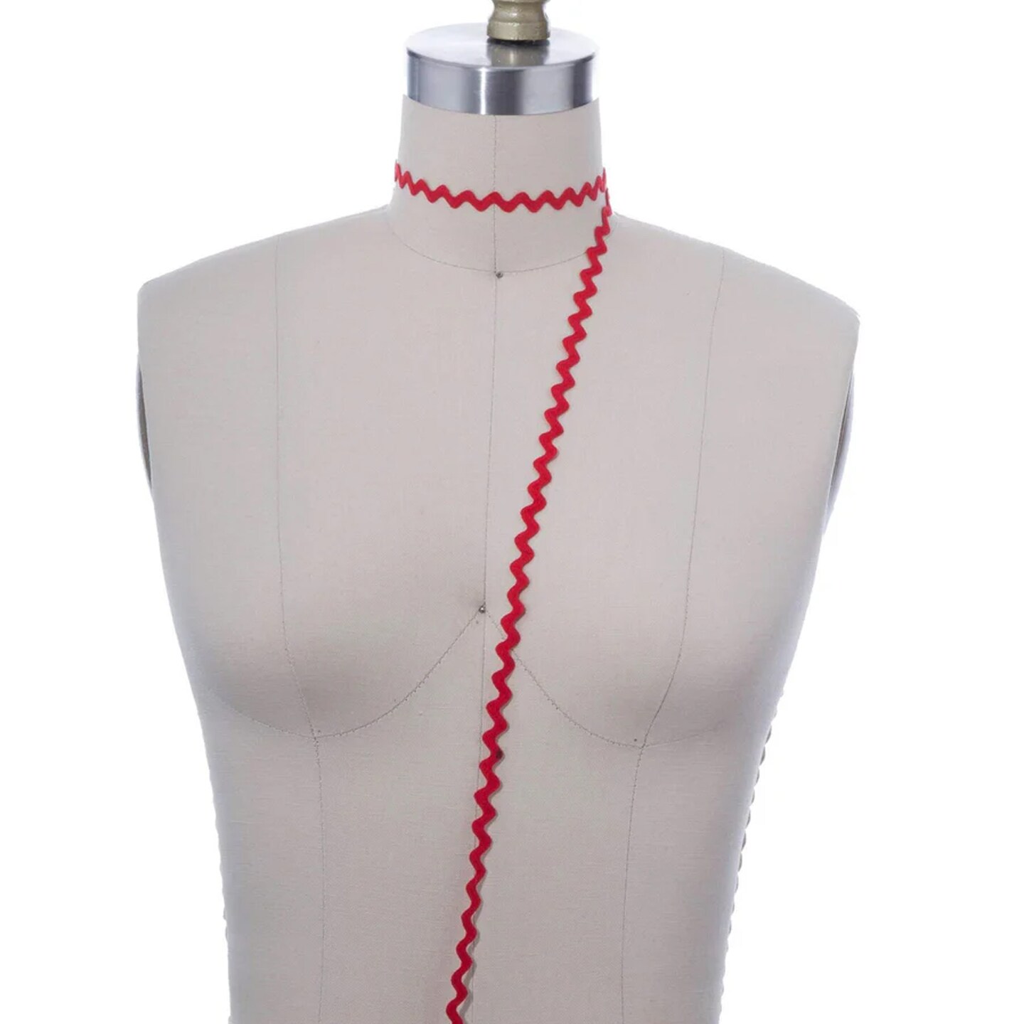 2 Yards 1/4" Crimson Red Ric Rac Trim | Michaels