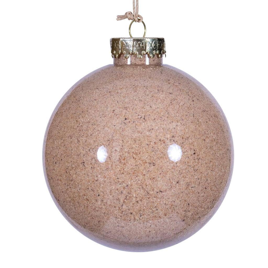 4" Mauve Ball Ornament 3/Bag | Michaels