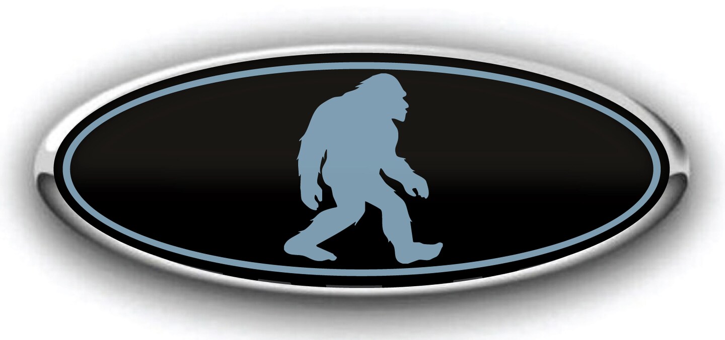 For Ford Bronco 2021-2025 , Bronco Sport Sasquatch Emblem Overlay Decal ...