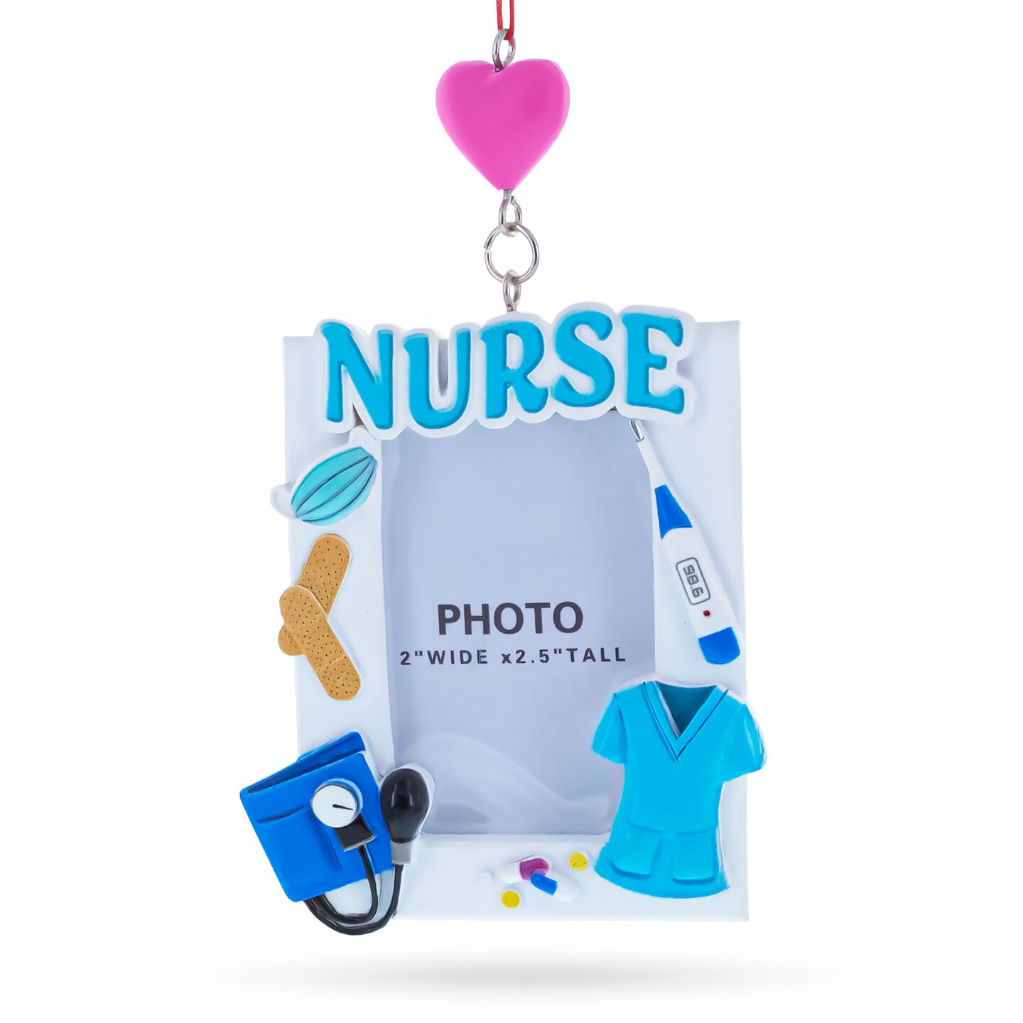 Nurse Photo Frame Resin Christmas Ornament | Michaels