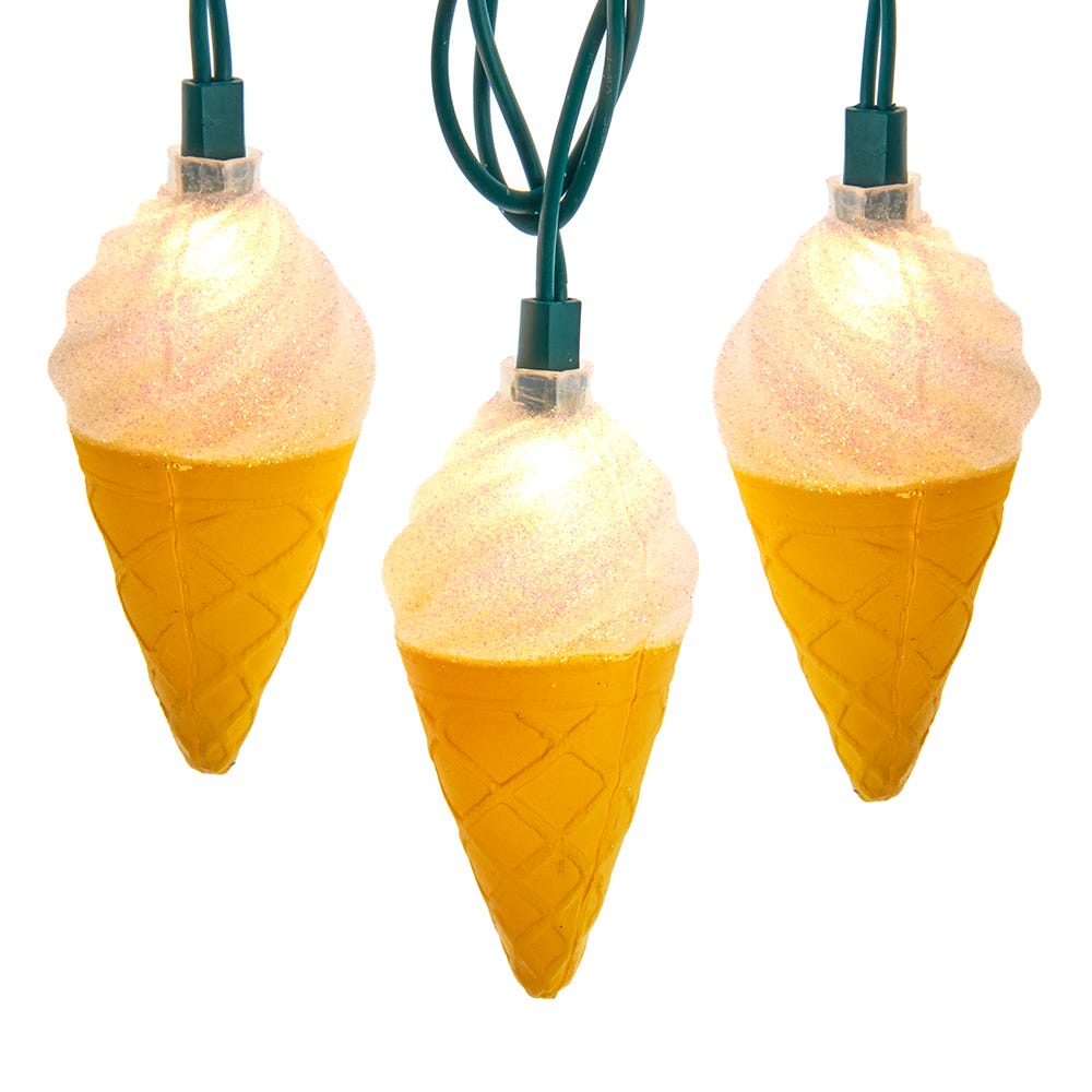 Ice Cream Cone Light Set - 10 Lights | Michaels