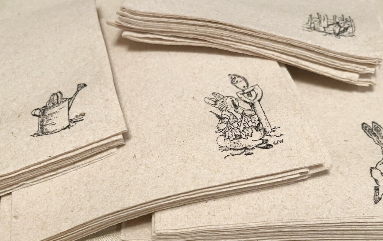 On sale and free shipping this month! Linen-like paper cocktail napkins ...