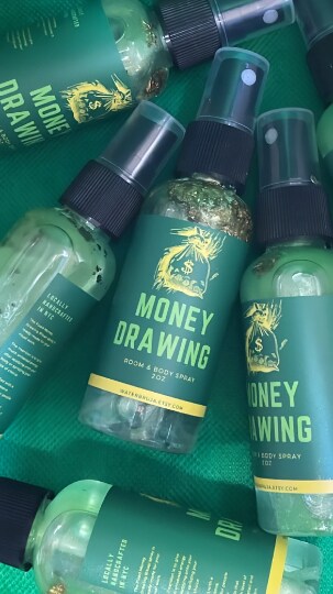 Money Drawing Spray, Intention Spray, Manifestation Spray, cash me out ...