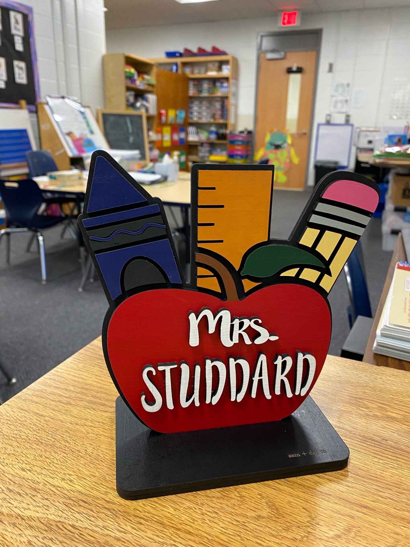 Personalized Teacher Name Plate | MakerPlace by Michaels