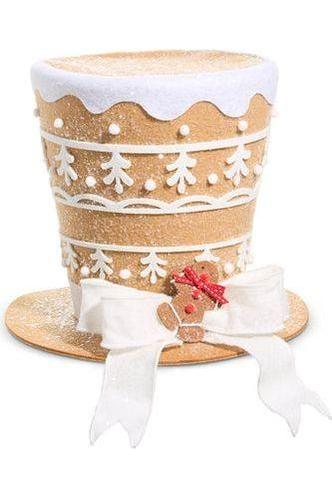11" Gingerbread Top Hat | Michaels