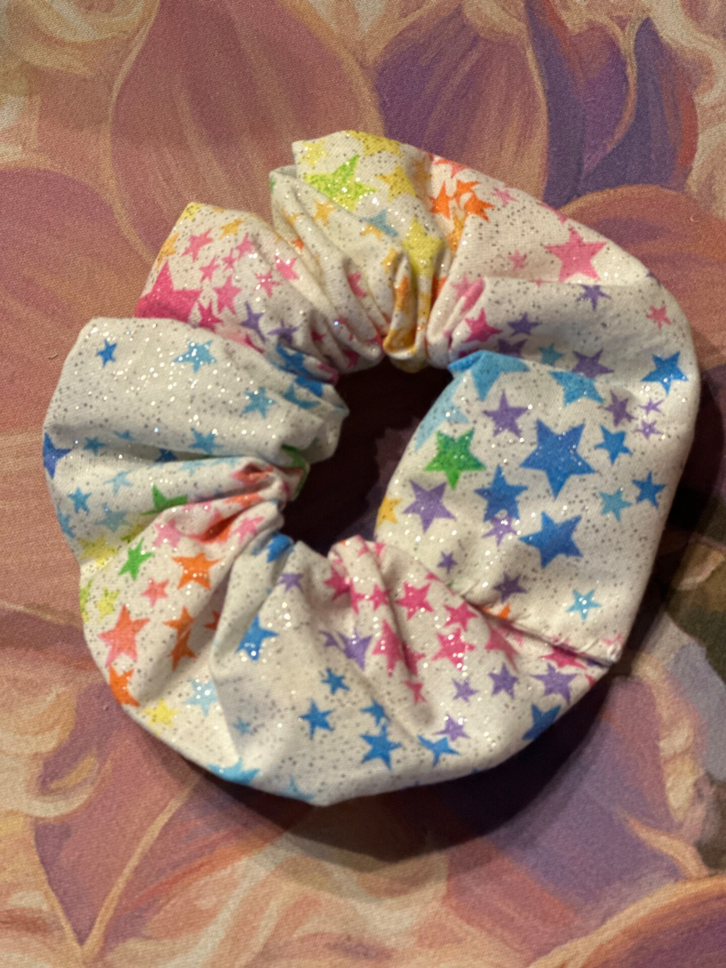 Rainbow Star Scrunchie | MakerPlace by Michaels