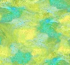 Yellow Green Surge Torrents 44"/45" Fabric Per Yard | Michaels