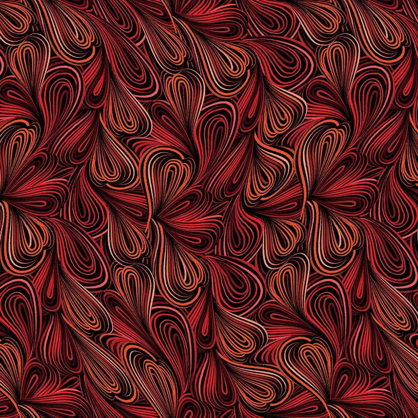 Red Color Flow Cotton Wideback Fabric per yard | Michaels