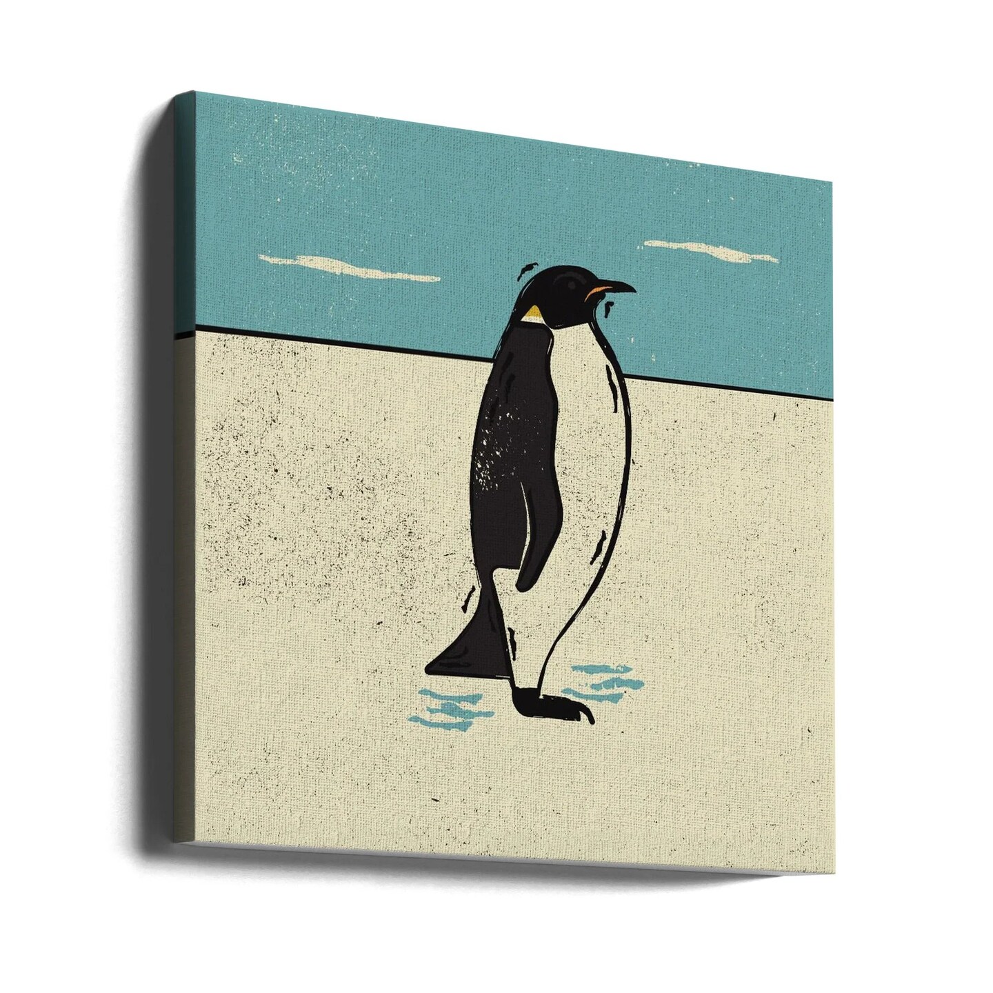 Penguin Square 24x24 Canvas - Corporate Office Art | Michaels