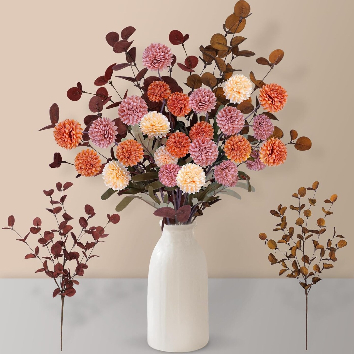 3-Color Faux Kiku Flower | Michaels