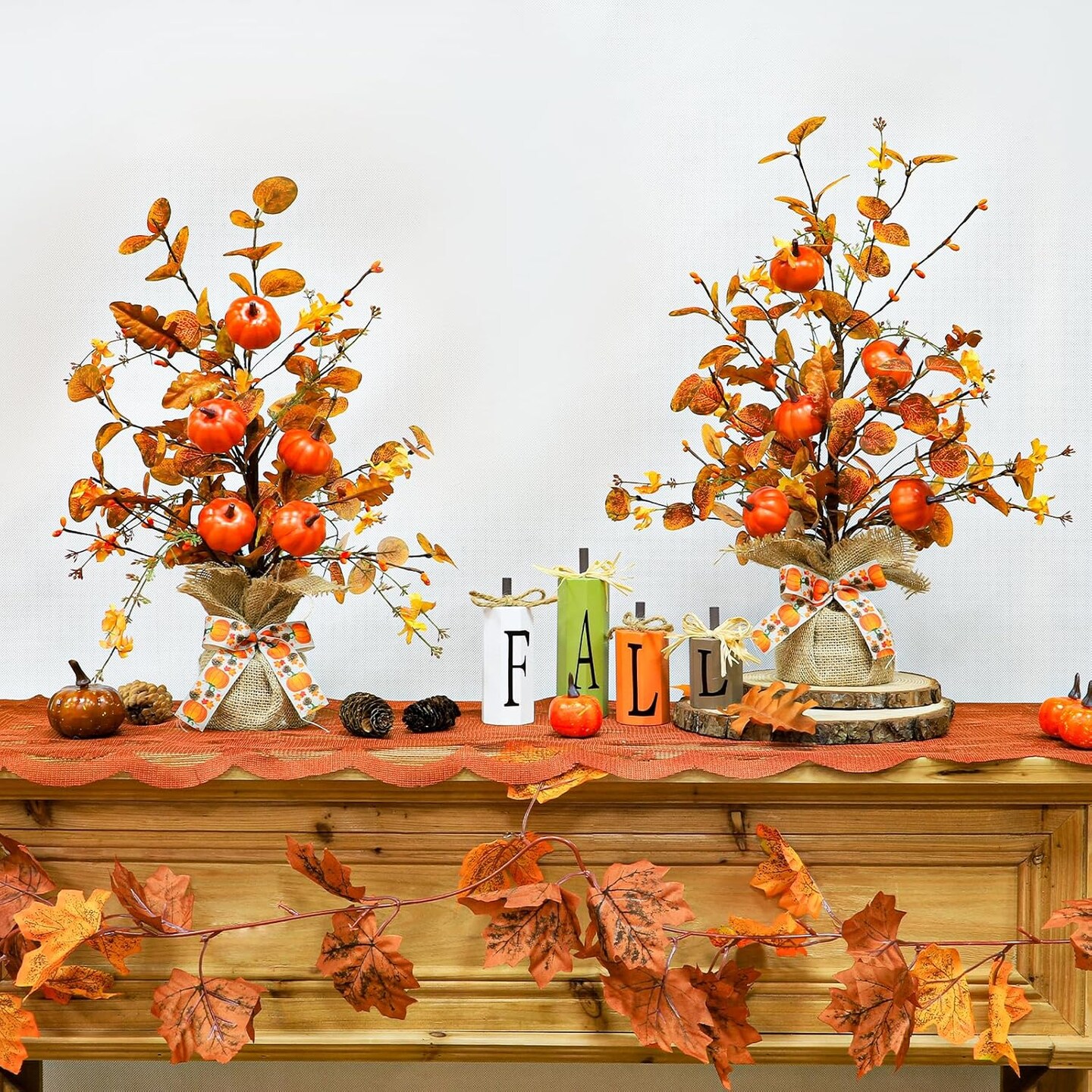 Lighted Fall Tree Tabletop Fall Decor with LED | Michaels