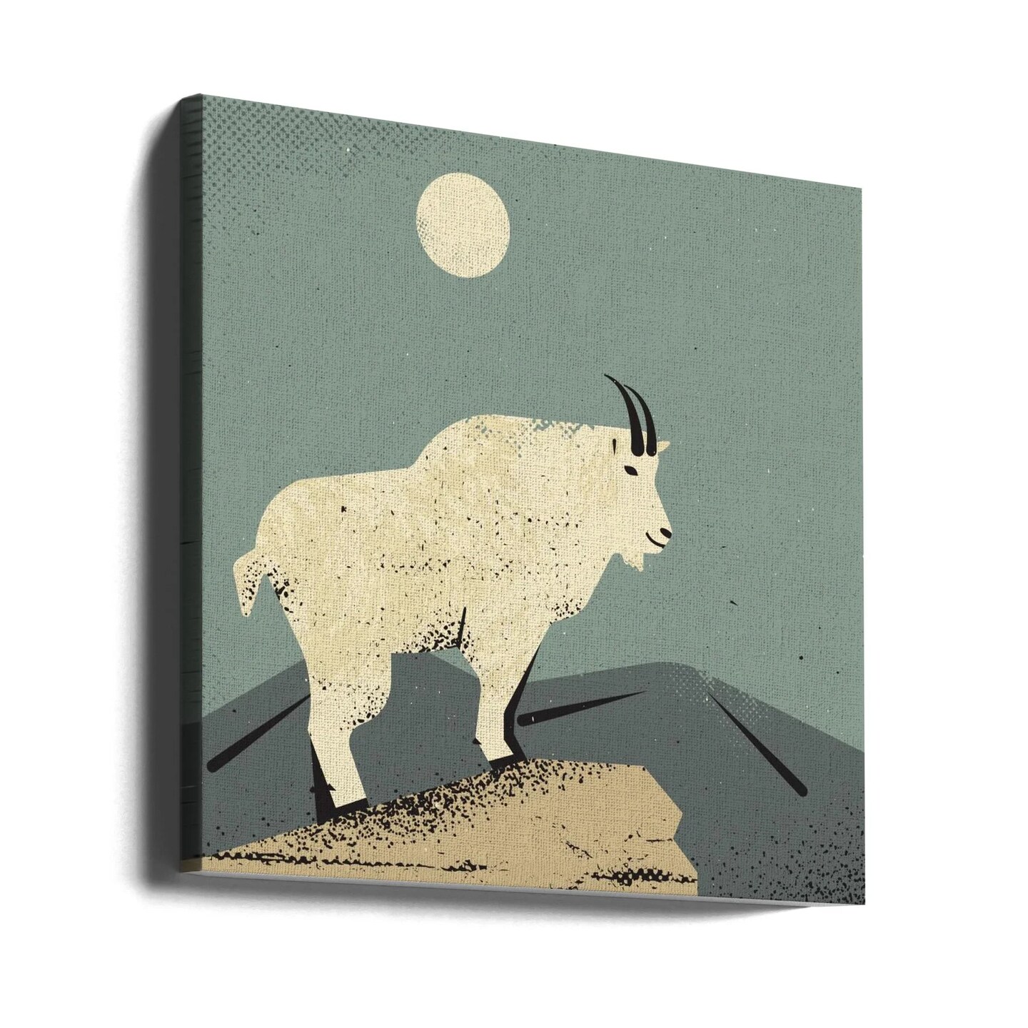 Mountain Goat Square 24x24 Canvas - Corporate Office Art | Michaels