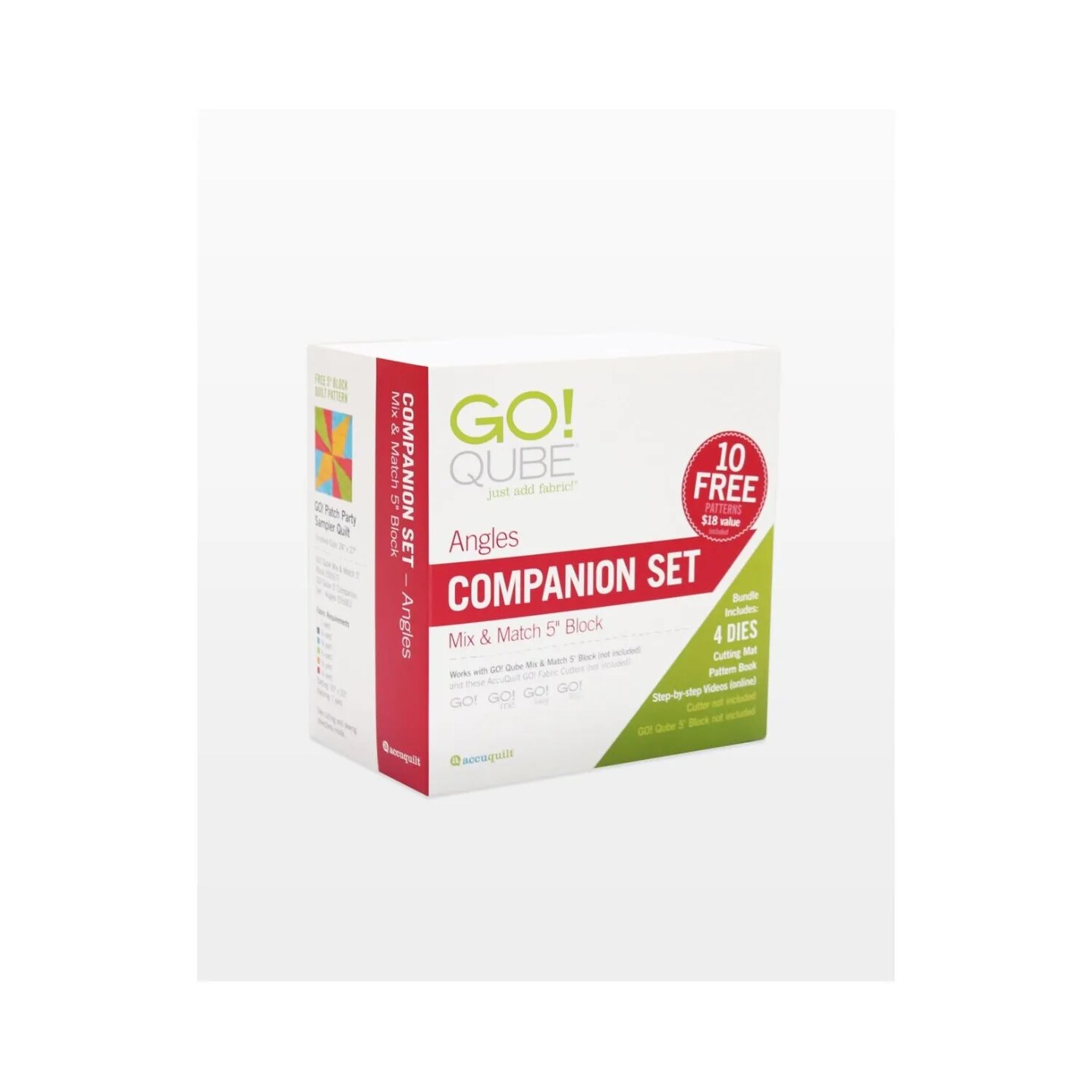 GO! Qube 5" Companion Set-Angles | Michaels