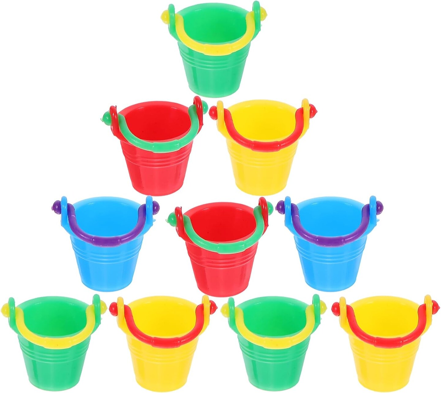 10pcs - Mini Plastic Beach Pail | Michaels