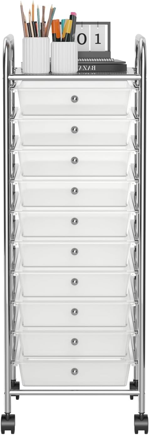 Storage Cart Rolling Cart with 10 Drawers | Michaels