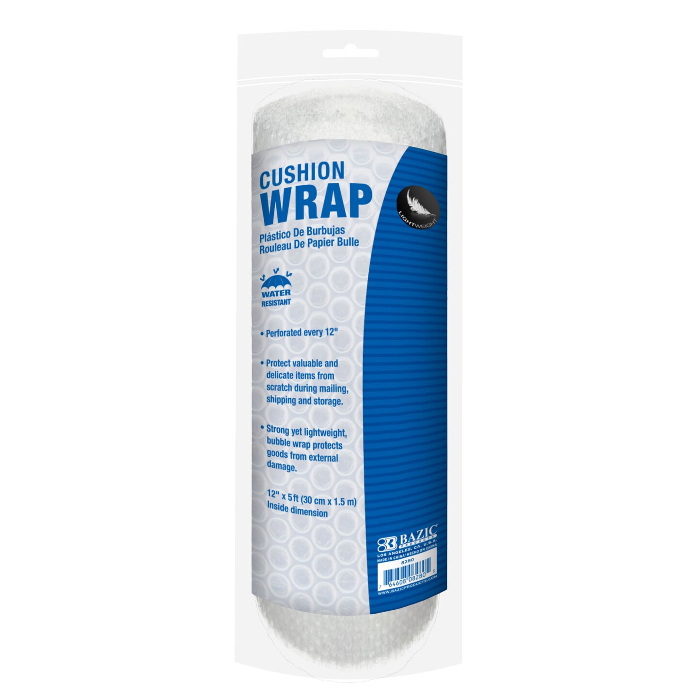 BAZIC Bubble Roll Cushion Wrap 12in X 5ft | Michaels