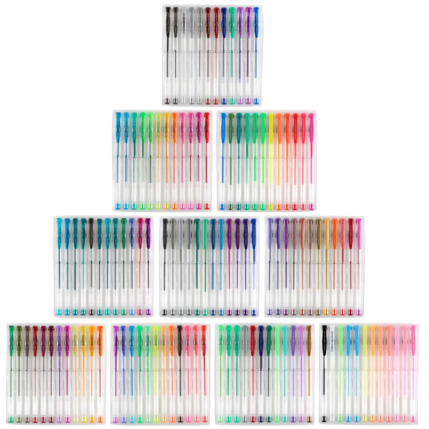 Creative Inspirations Gel Pen Sets - Long Lasting Performance, Vivid ...