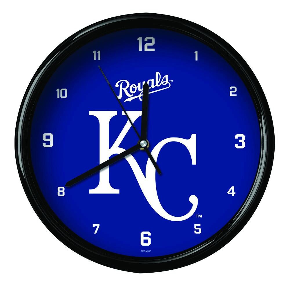 Black Rim Clock Basic | Kansas City Royals | Michaels