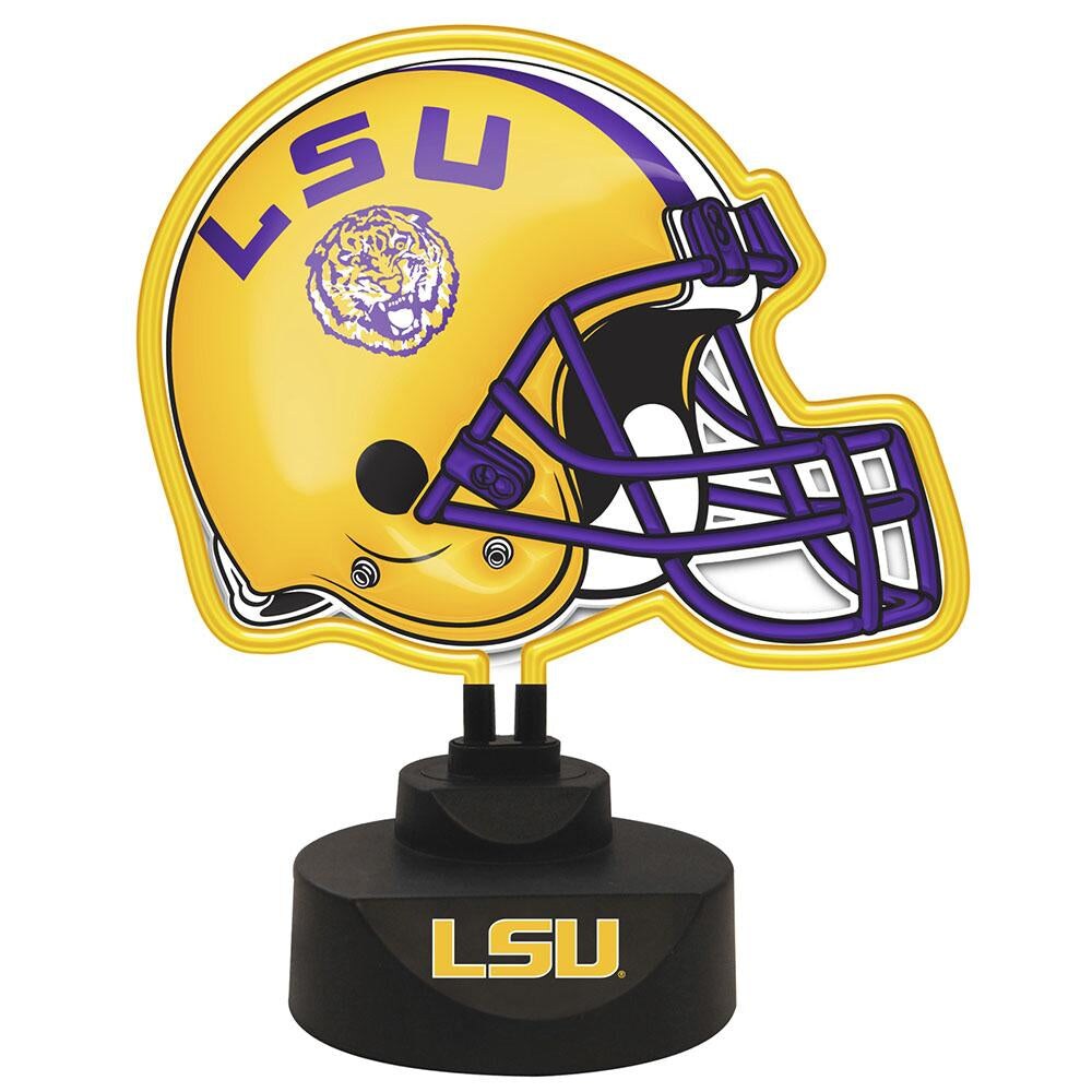 Neon Helmet Lamp | LSU Tigers | Michaels