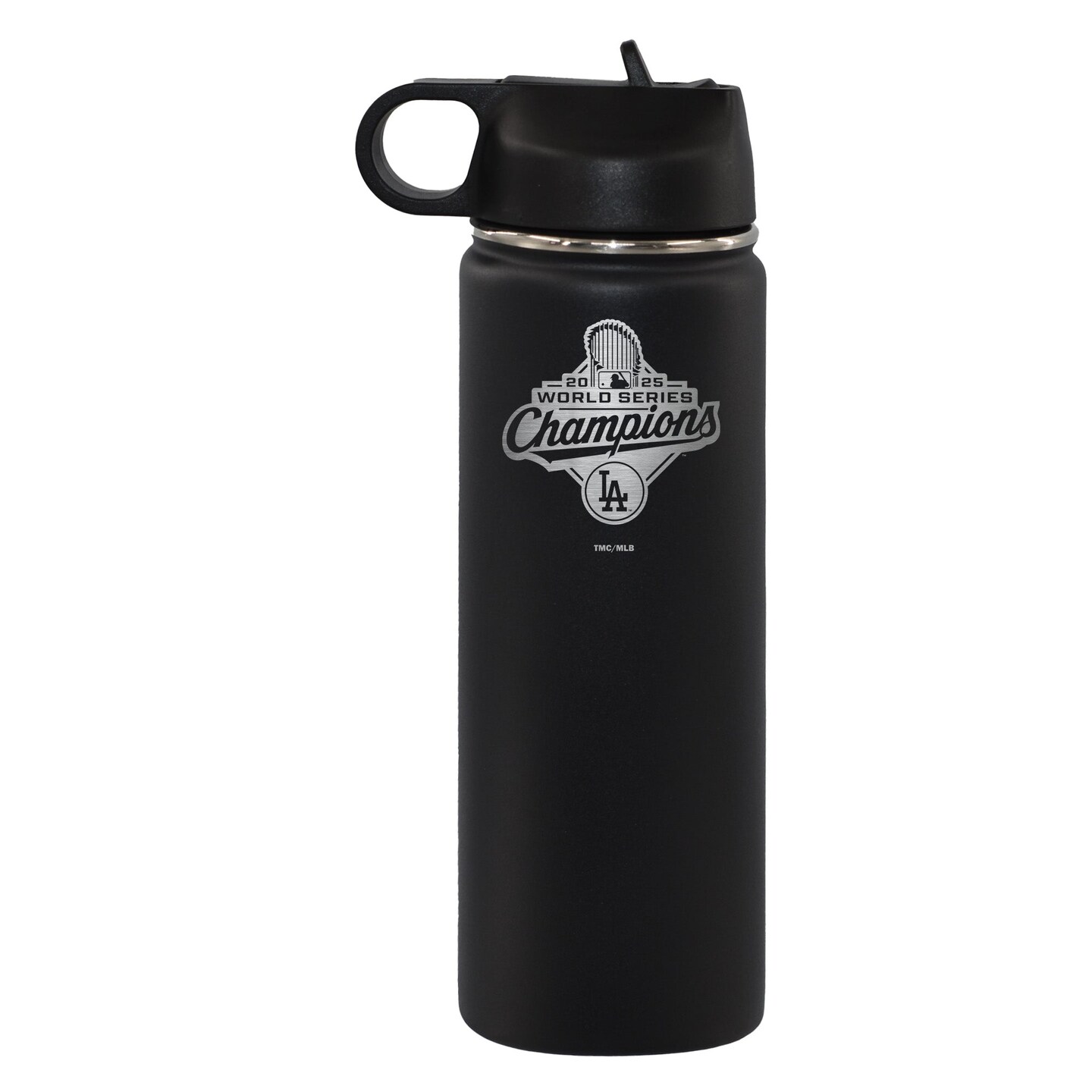 22oz Black Stainless Steel Water Bottle, MLB World Series Champs 2025 ...