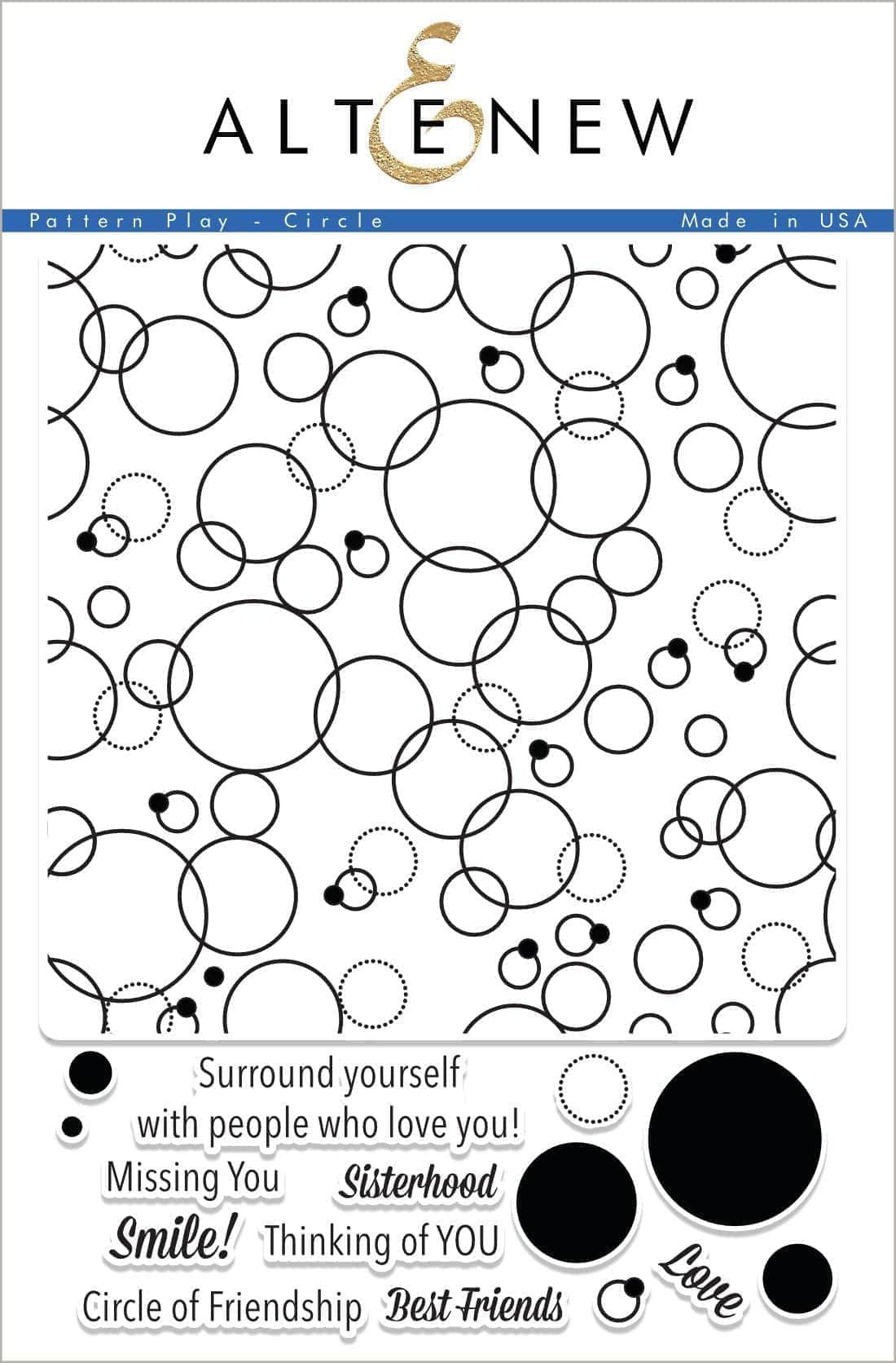 Pattern Play - Circle Stamp Set | Michaels