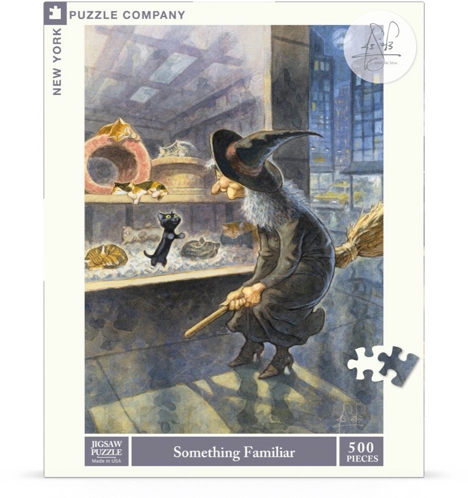 New York Puzzle Company Something Familiar 500 Piece Piece Jigsaw Puzzle | Michaels