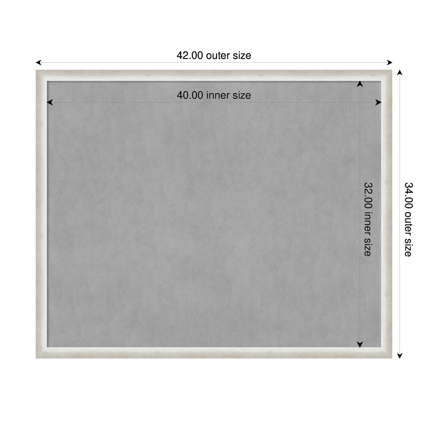 Two Tone Wood Framed Magnetic Board | Michaels
