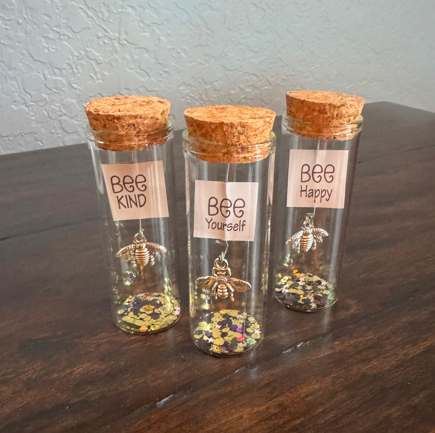 Bee Happy Bee Kind Bee Yourself - Messages in a Bottle | MakerPlace by ...