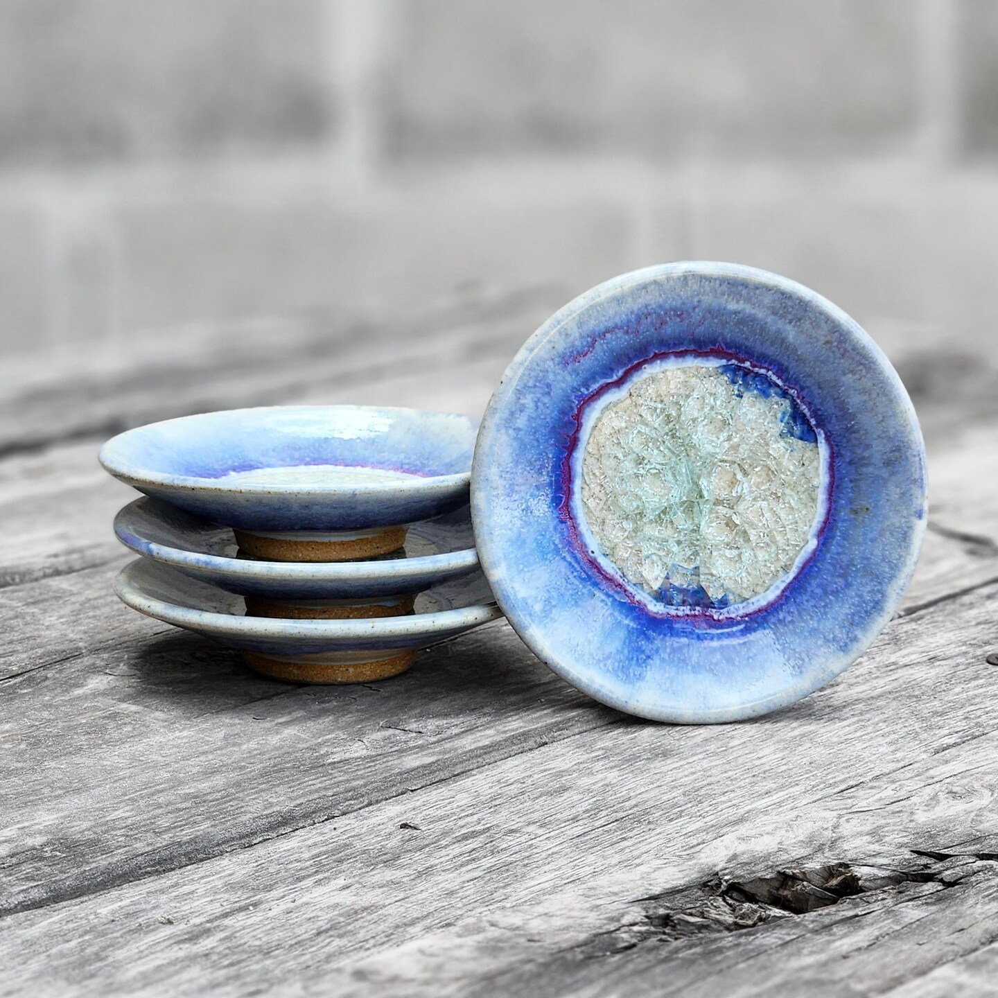 Handmade Pottery Geode Glass Ring Dish MakerPlace by Michaels