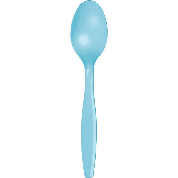 Bulk 288 pc Pastel Blue Plastic Spoons | Michaels