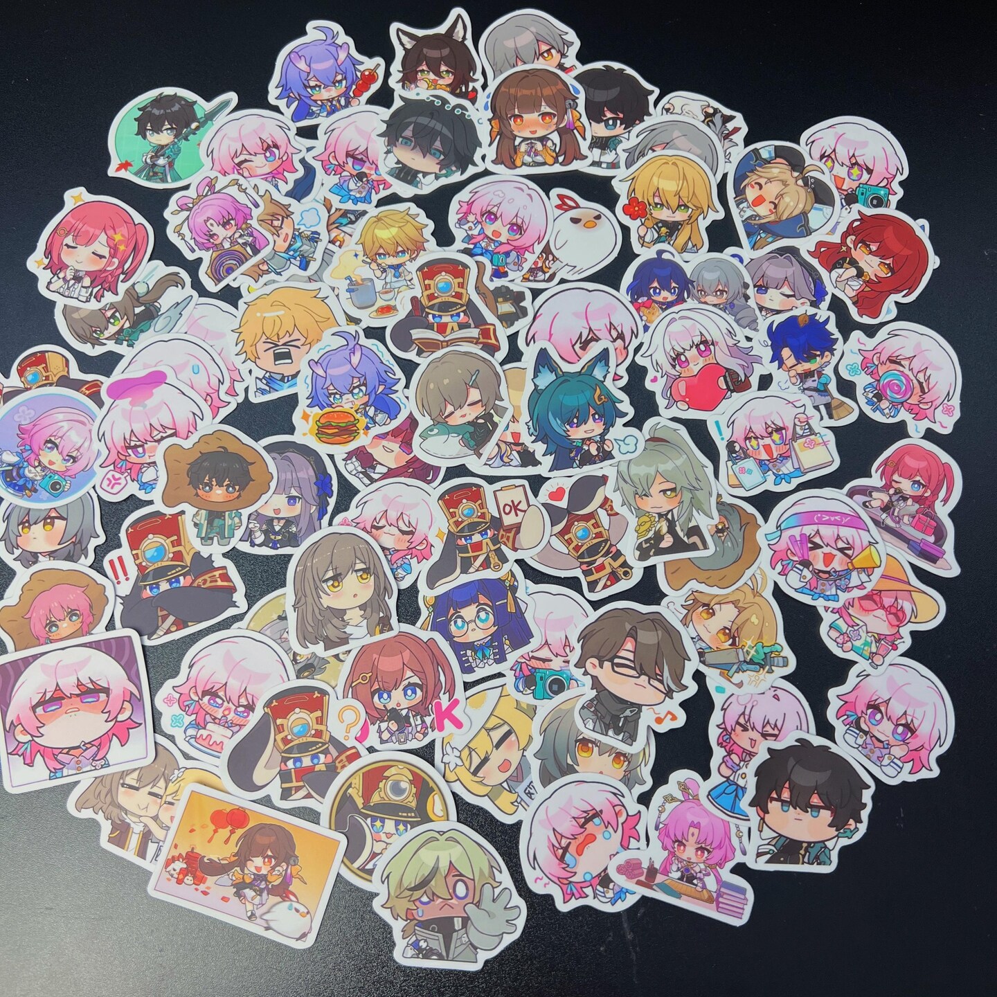 Honkai Star rail chibi stickers, HSR sticker pack, cute honkai star ...