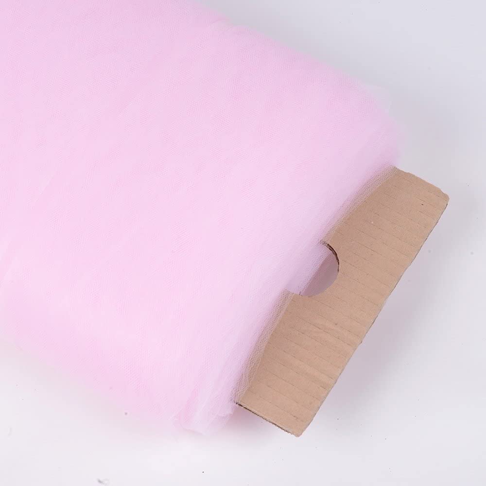 40 Yard Tulle Fabric Bolt Soft Fine Diamond Netting For Wedding Veils ...