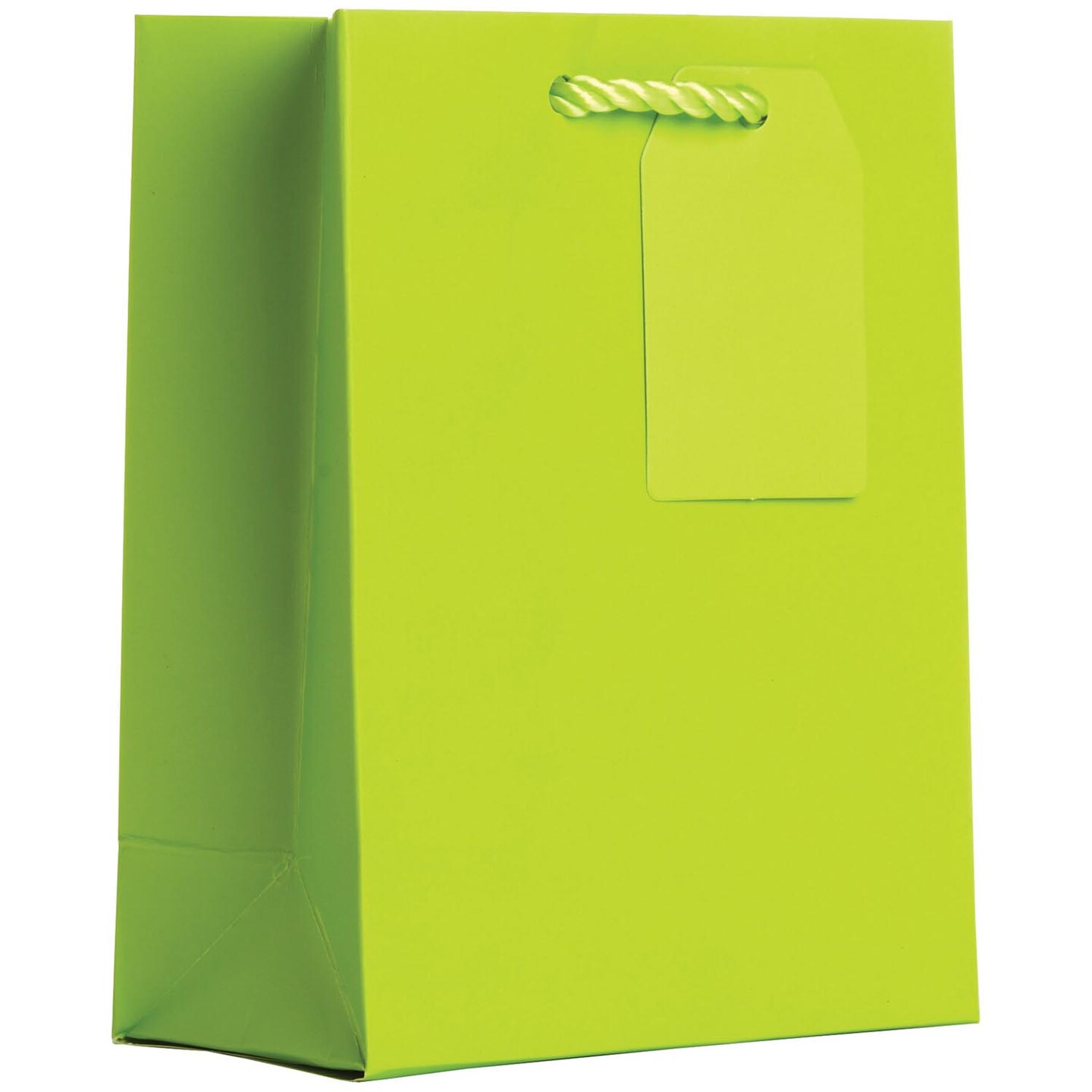 Pack/6: Matte Lime Gift Bag - 6 x 3 x 7-1/2" | Michaels