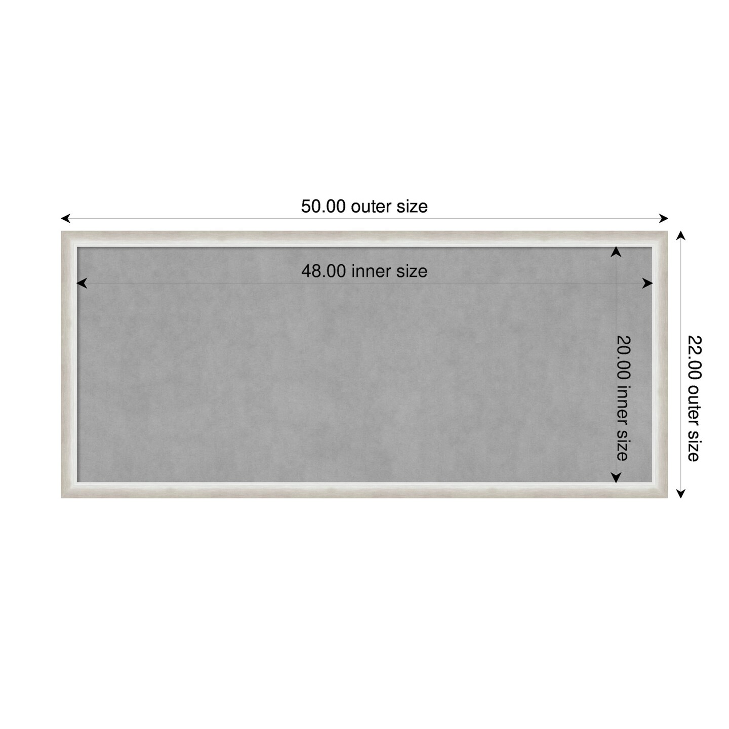 Two Tone Wood Framed Magnetic Board | Michaels