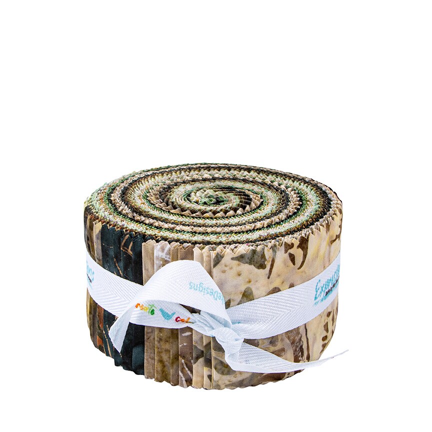 Expressions Batiks 2.5" Strip Roll (Jelly Roll / Rolie Polie) in Places ...